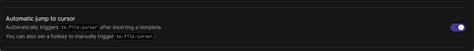 How Do You Place The Cursor Using Templater Help Obsidian Forum