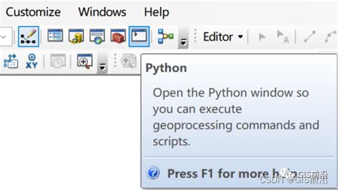 Arcgis中的python入门知识点整理gis Map输入python后怎么运行 Csdn博客