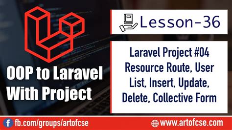 Oop To Laravel 36 Laravel Project Users List Insert Update Delete Collective From Youtube