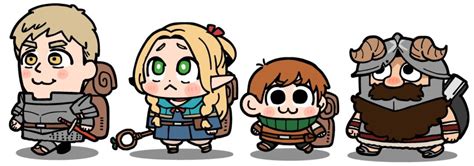 Bkub Laios Thorden Senshi Dungeon Meshi Dungeon Meshi Highres Girl Babes