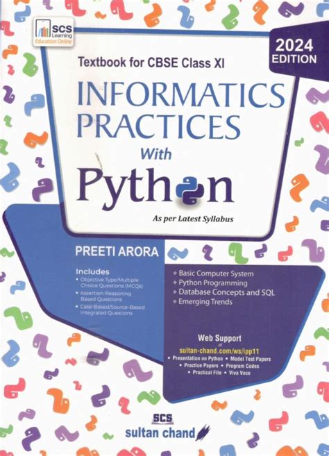 Raajkart Sultan Chand CBSE Informatics Practices With Python Textbook For Class Buy