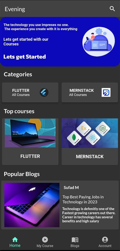 flutter dart appdevelopment mernstack sufad m