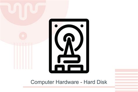 Computer Hardware Hard Disk Gráfico por MelindAgency Creative Fabrica