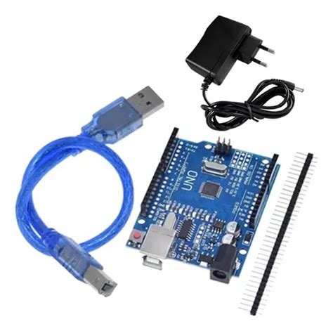 arduino uno r3 atmega328p compatível cabo usb fonte parcelamento