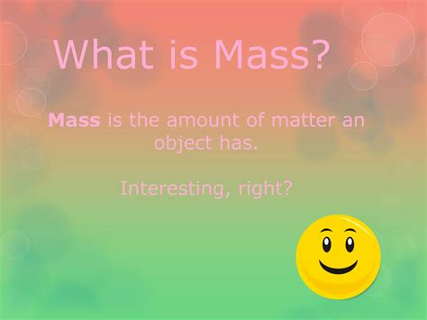 Mass And Volume Pptx