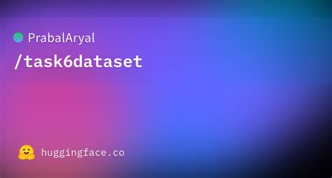 prabalaryal task6dataset · datasets at hugging face