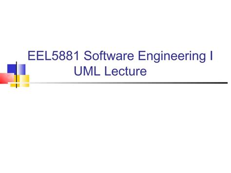 Uml Lecture Ppt