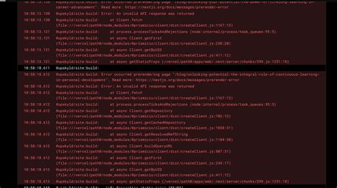 Prismicerror An Invalid Api Response Was Returned At Clientfetch