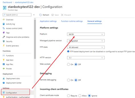 Nodejs Deploy Bot From Bot Framework Composer To Azure Function App Stack Overflow