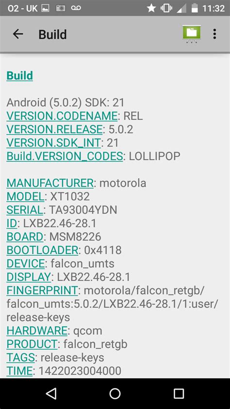 Build Your Own Android App 9 Device Description Via Build