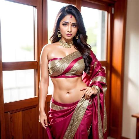 Sexy In Sari R Plus Aiart