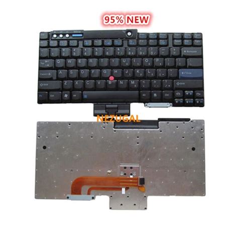 Laptop Keyboard For Lenovo Ibm Thinkpad X60 X60s X61 X61s T400 T60 T61 English Keypad Keys