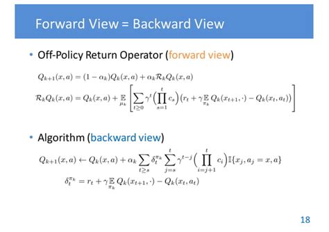 Safe And Efficient Off Policy Reinforcement Learning Ppt
