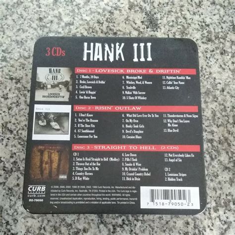 Hank Iii Collectors Edition [box] [pa] By Hank Williams Iii Cd Sep
