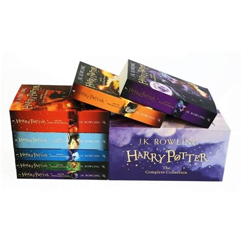 现货 英文原版 哈利波特英语原版书全套 1 7 Harry Potter Complete Collection 哈利波特与魔法石英文版 Jk罗琳 哈利波特书全套 Online
