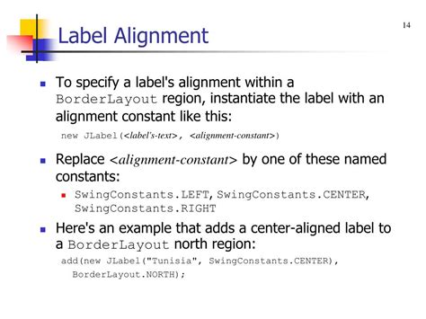 Ppt Chapter 17 Gui Programming Component Layout Additional Gui