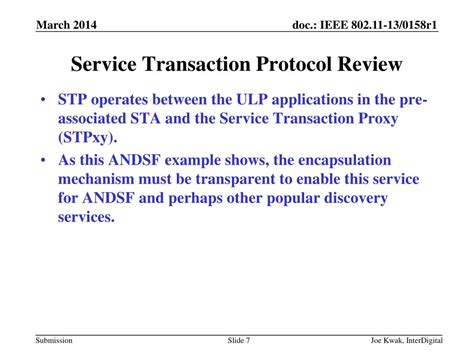 Ppt Tgaq Service Transaction Protocol For Andsf Discovery Service Powerpoint Presentation Id