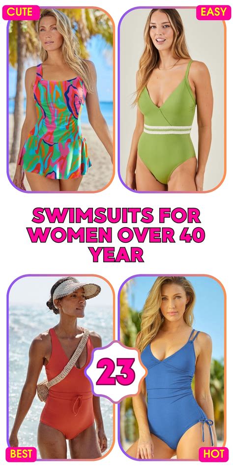 Swimsuits For Women Over 40 Year 23 Classy And Beautiful Tankini And