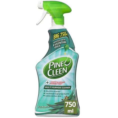 Pine O Cleen Disinfectant Multipurpose Cleaner Eucalyptus 750ml