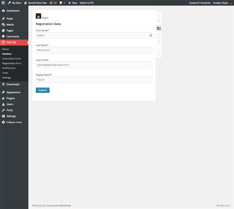 Frontend Submissions Easy Digital Downloads