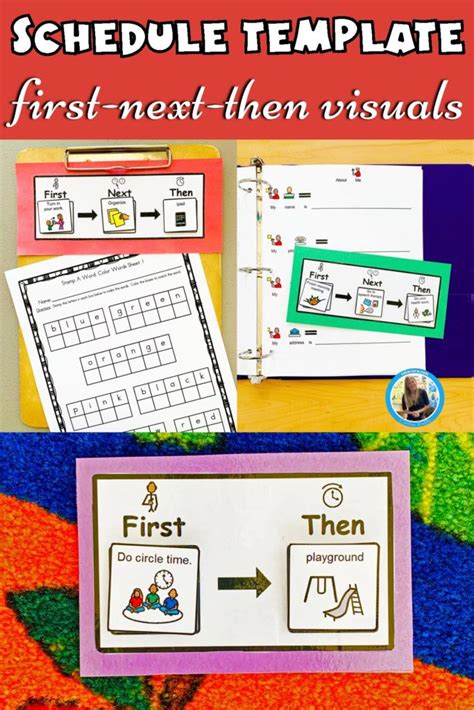 Editable Visual Schedule Templates For Autism Caroline Koehler At Celavora Education