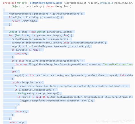 Springmvc参数解析：从底层看方法执行过程与解析器应用 Csdn博客