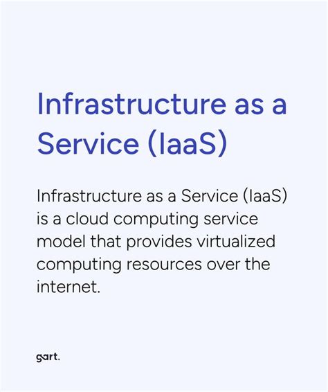 Cloud Infrastructure As A Service Iaas Pdf