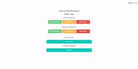 Vue Js Notifications