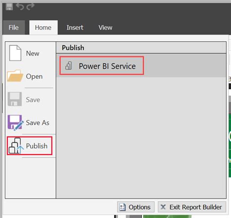 Edit A Paginated Report From The Power Bi Service Using Report Builder Power Bi Microsoft Learn