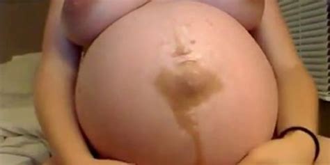 Pregnant Belly Slapping
