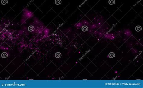 3d Rendering Of Bright Abstract Cloud From Particle Structure Stock Illustration Illustration