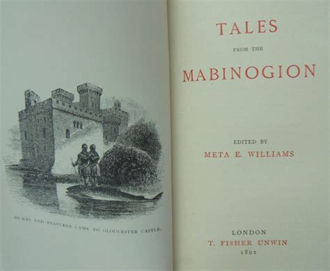 Tales From The Mabinogion 1892 13th Century Welsh Prose Stories
