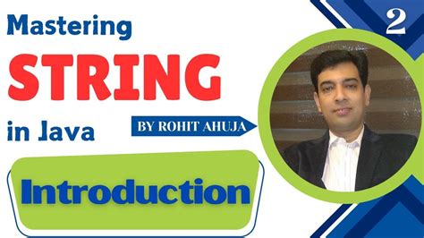 Introduction To String In Java Youtube