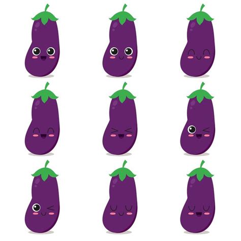 Eggplant Emoji Vector Art Icons And Graphics For Free Download