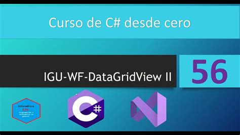 56curso De C Datagridview Ii Youtube
