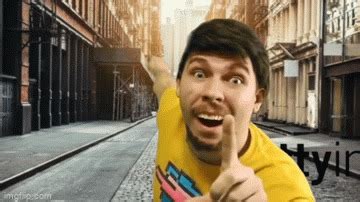 Mr Breast Pointing At Something Blank Template Imgflip