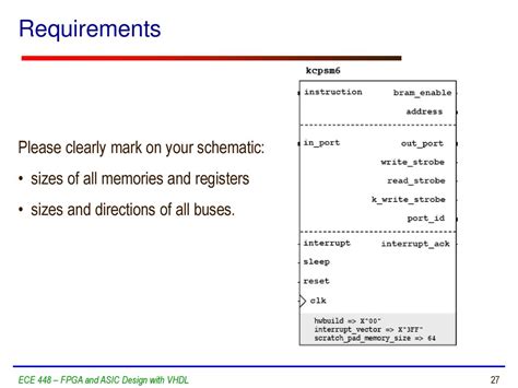 Lecture 16 Picoblaze Io And Interrupt Interface Ppt Download