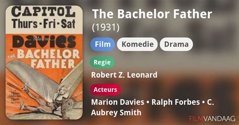 The Bachelor Father Film 1931 Filmvandaag Nl