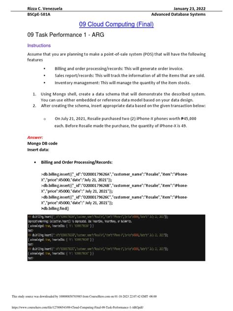 09 cloud computing final 09 task performance 1 arg pdf pdf point of