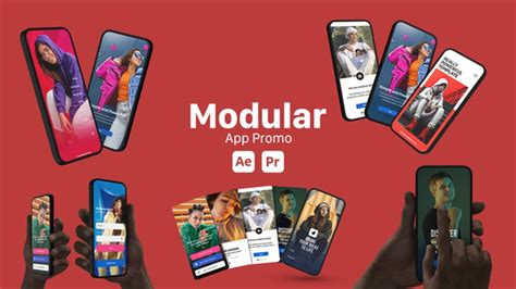 Modular App Promo Product Promo Ft 3d Device And Advertisement Envato