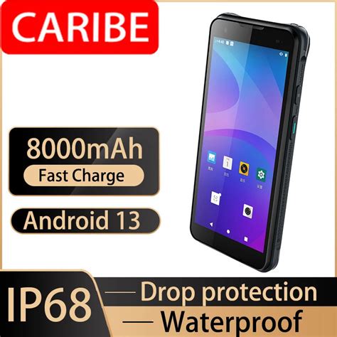 Caribe Pl 60l Warehouse Data Collector Handheld Terminal Wearable Android Pda Barcode Scanner