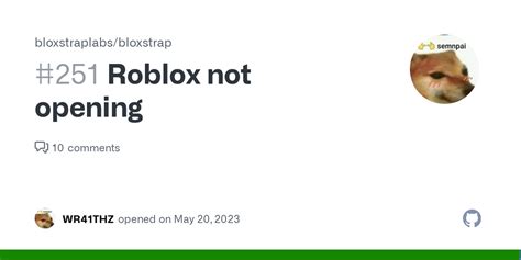 Roblox Not Opening · Issue 251 · Bloxstraplabsbloxstrap · Github
