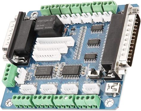 Buy Controller Card Motherboard MACH Interface Axis CNC Interface Adapter Breakout Board For