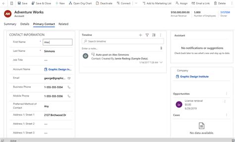 Edit Table Records Directly From Another Tables Main Form Power Apps Microsoft Learn
