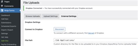 Create Custom Directories For File Uploads In Wordpress Forms Ninja Forms