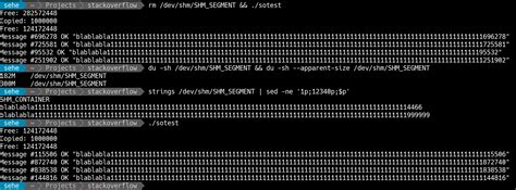 C Move Boostinterprocessstring In Shared Memory Stack Overflow
