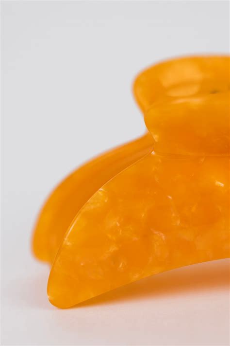 Medium Orange Marble Bfb Claw Clip Bfb Hair
