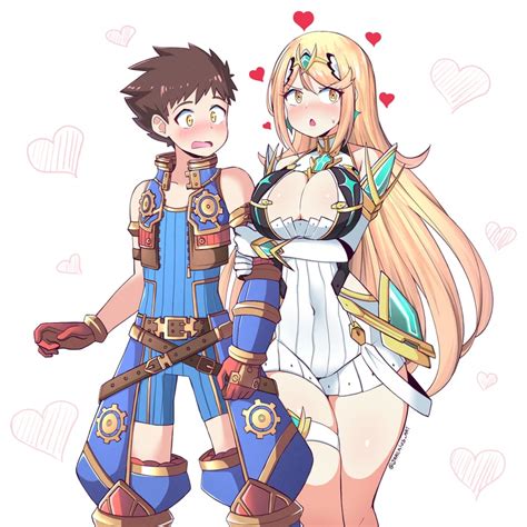 Mythra And Rex Xenoblade Chronicles And More Drawn By Jarckius