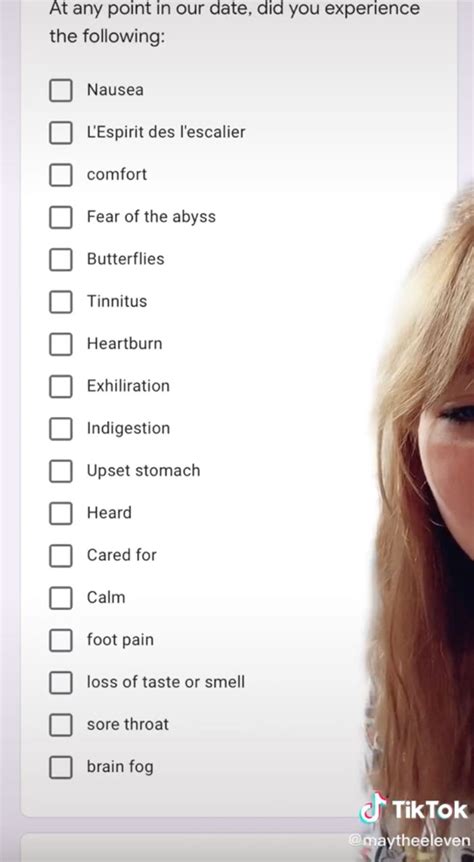 TikToker Shows How Her Now Babefriend Sent A Google Form Before Their First Date And People Are