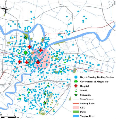 Figure 1 From Spatiotemporal Clustering Analysis Of Bicycle Sharing